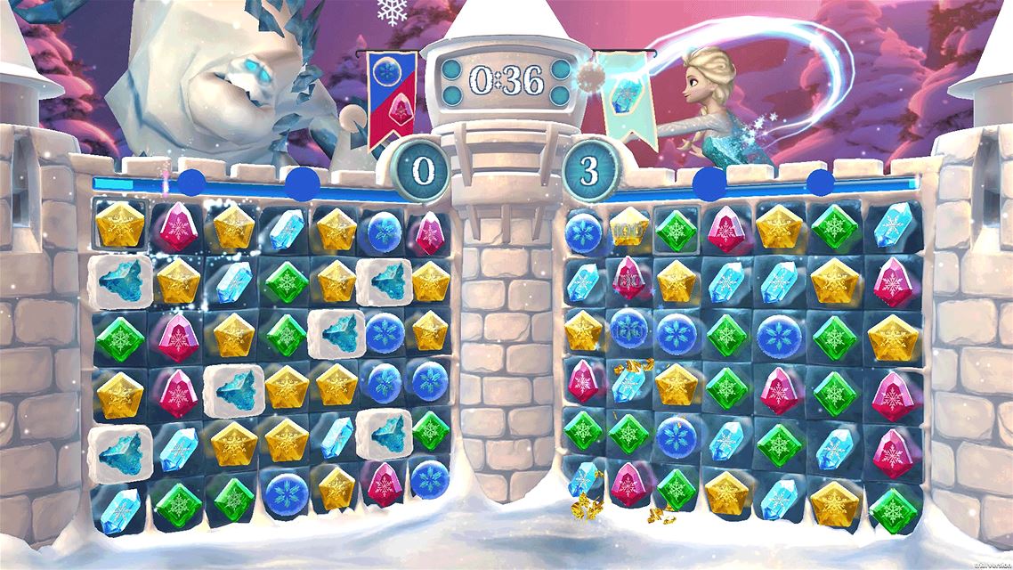Frozen Free Fall: Snowball Fight – Review – Games Asylum