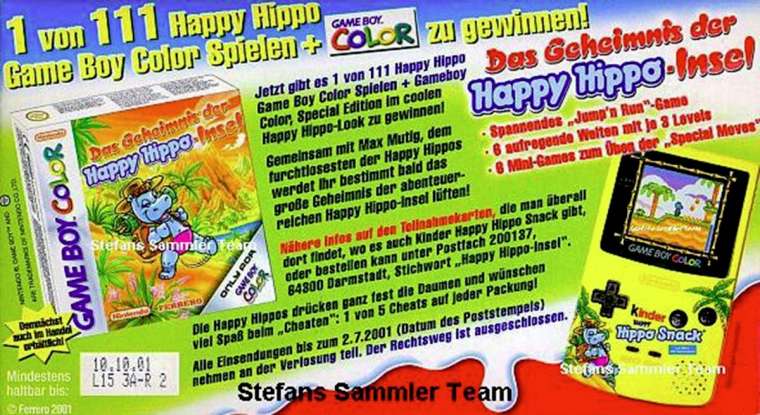 The Game Boy Color’s little-known Kinder Surprise platformer – Games Asylum